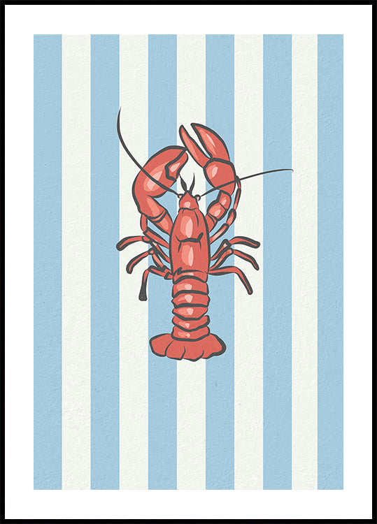 Roter Hummer Poster | Posterbox